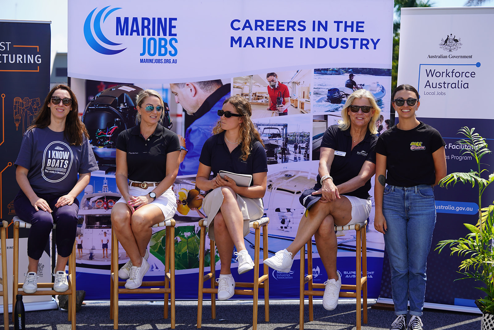 BUSY at Gold Coast Marine Careers Open Day - BUSY Sisters
